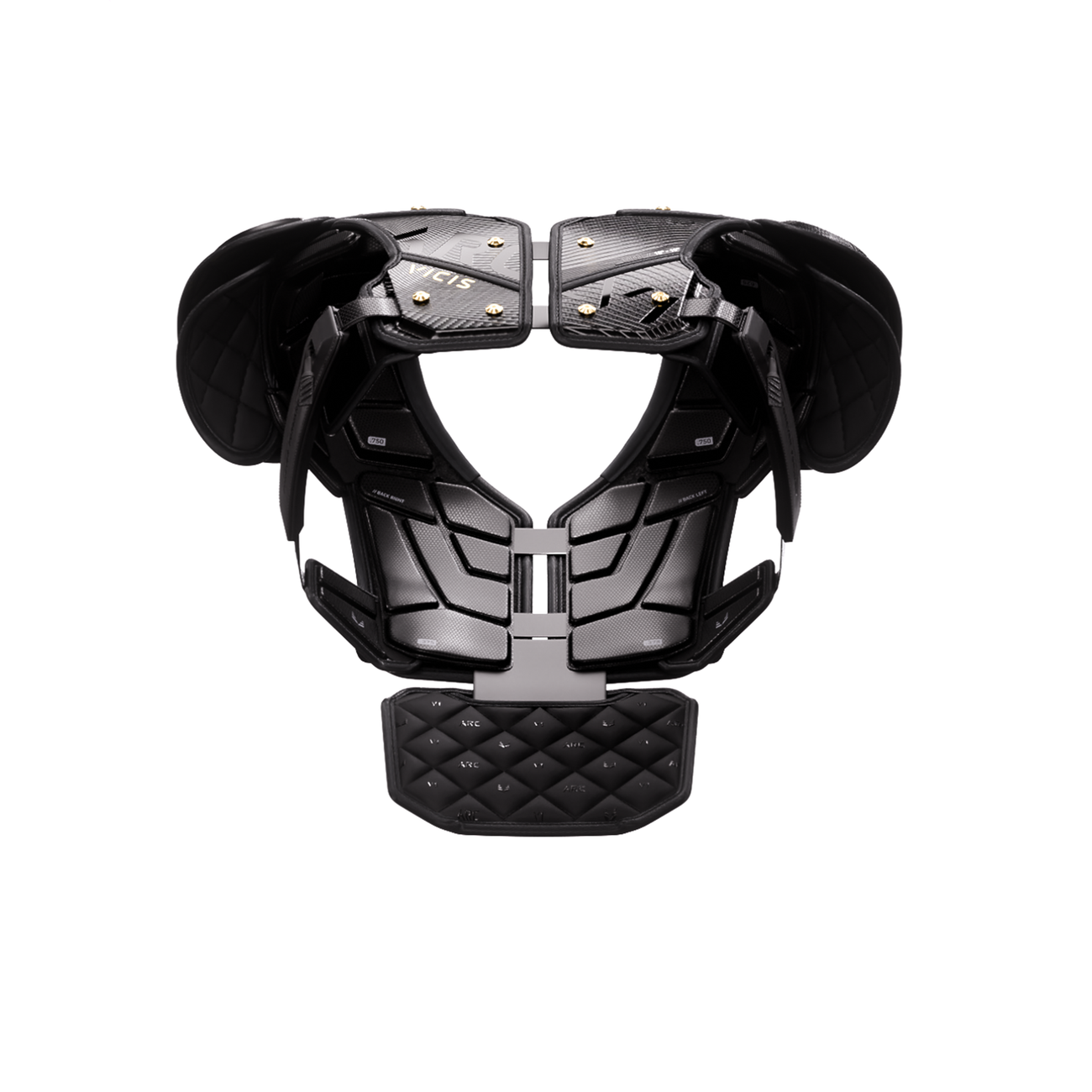 ARC_V1 ELITE SHOULDER PADS WITH ATTACHED BACK PLATE - SKILL