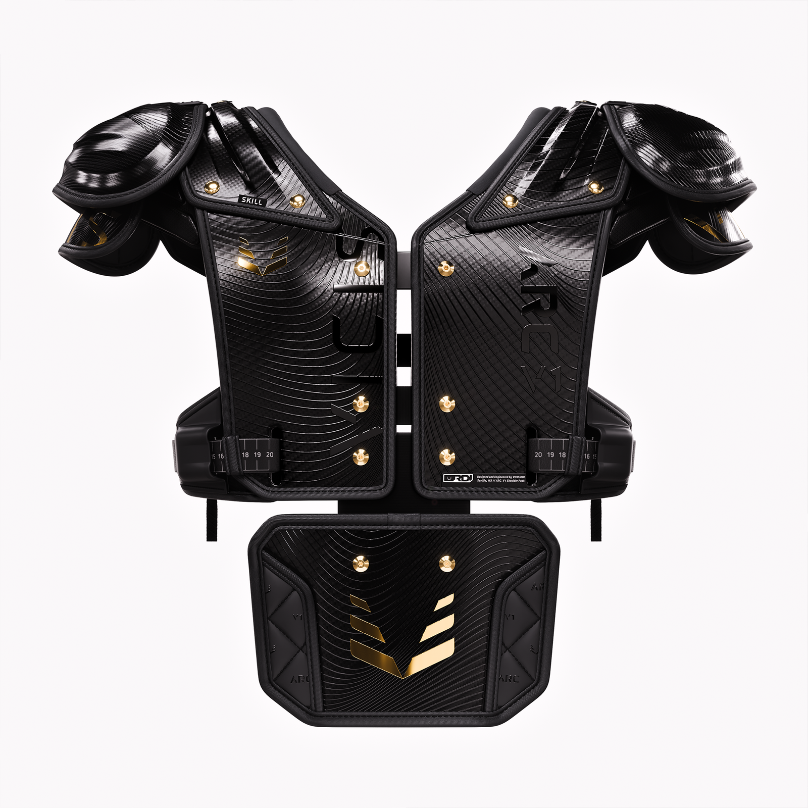 ARC_V1 ELITE SHOULDER PADS - ALL-PURPOSE